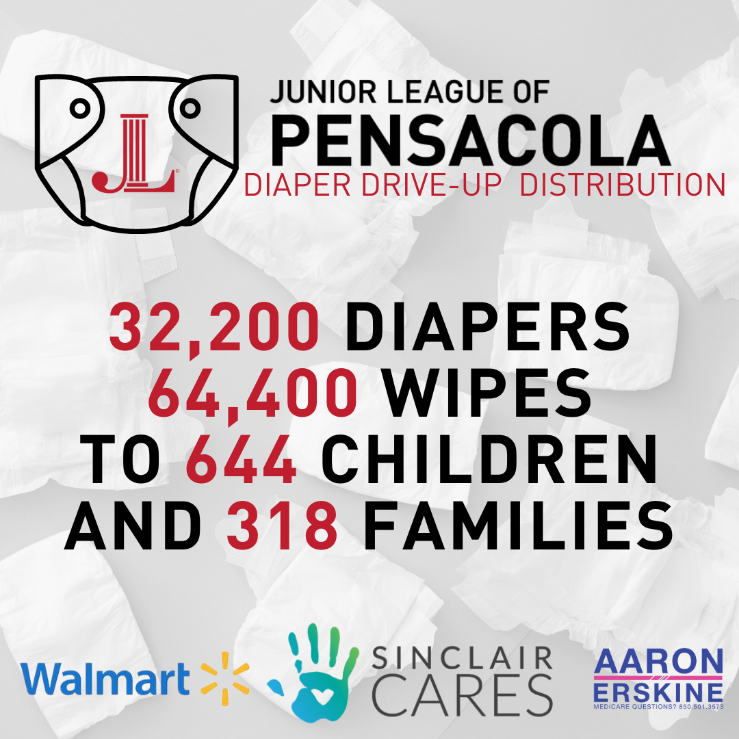 Diaper Bank - Junior League of Pensacola
